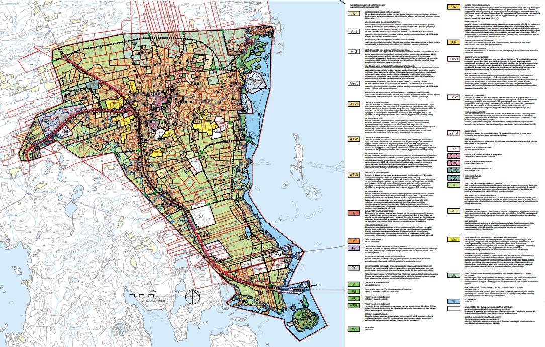 Bekanta dig med Replot delgeneralplan - Korsholm - Mustasaari