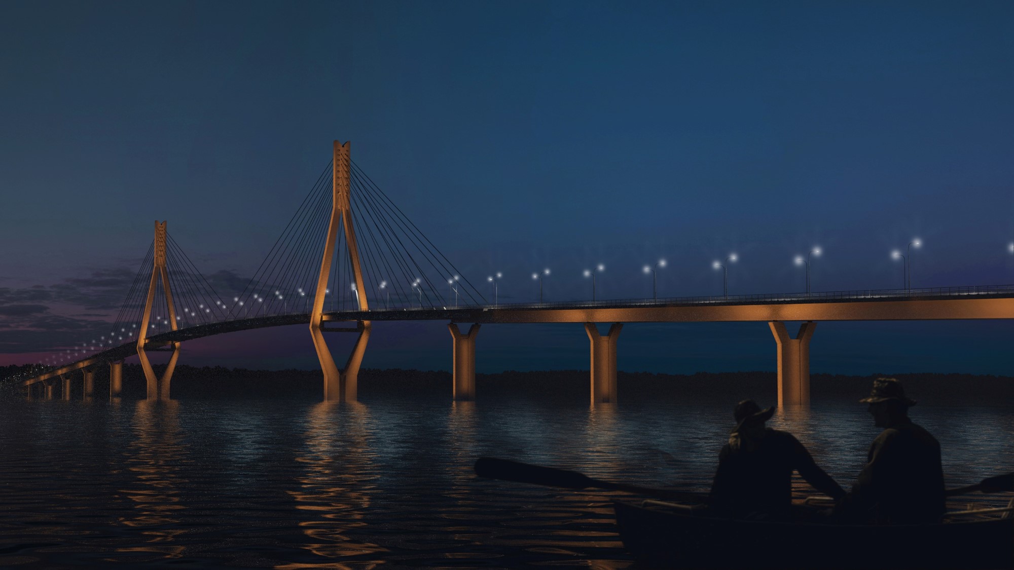 Raippaluodon sillan uuden valaistuksen käsittelyä lykättiin ...