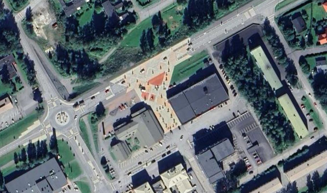 Pysäköintipaikat Sepänkylän keskustassa - Mustasaari - Korsholm