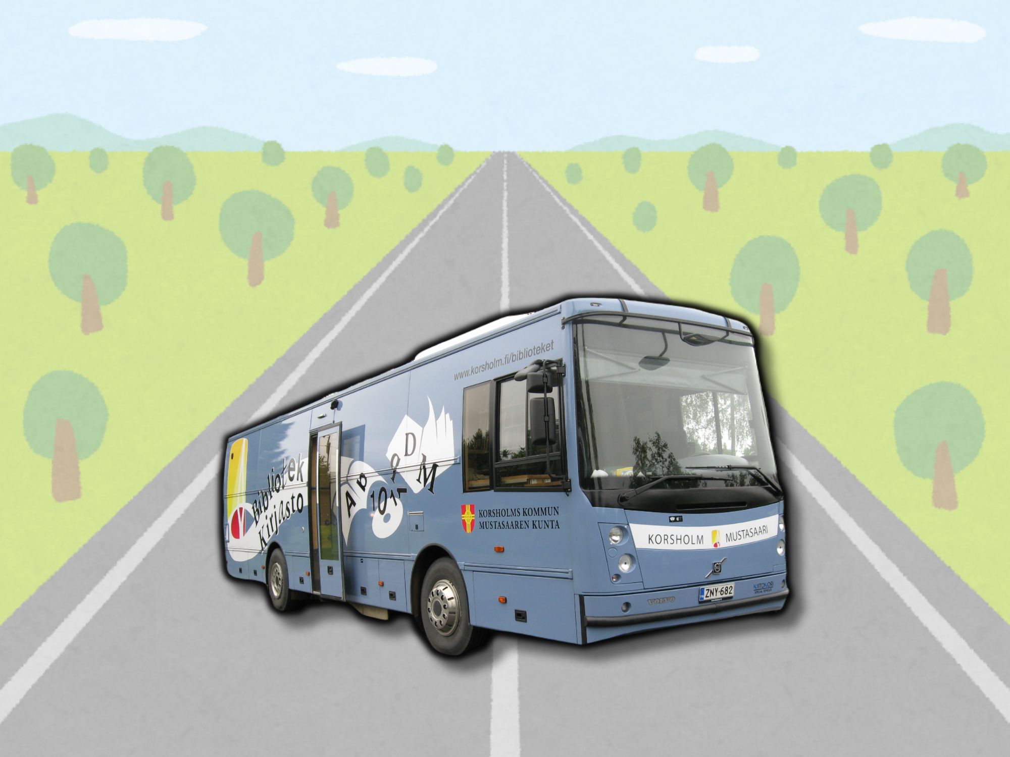 Bokbussen har ny tidtabell från och med 12.8 - Korsholm - Mustasaari